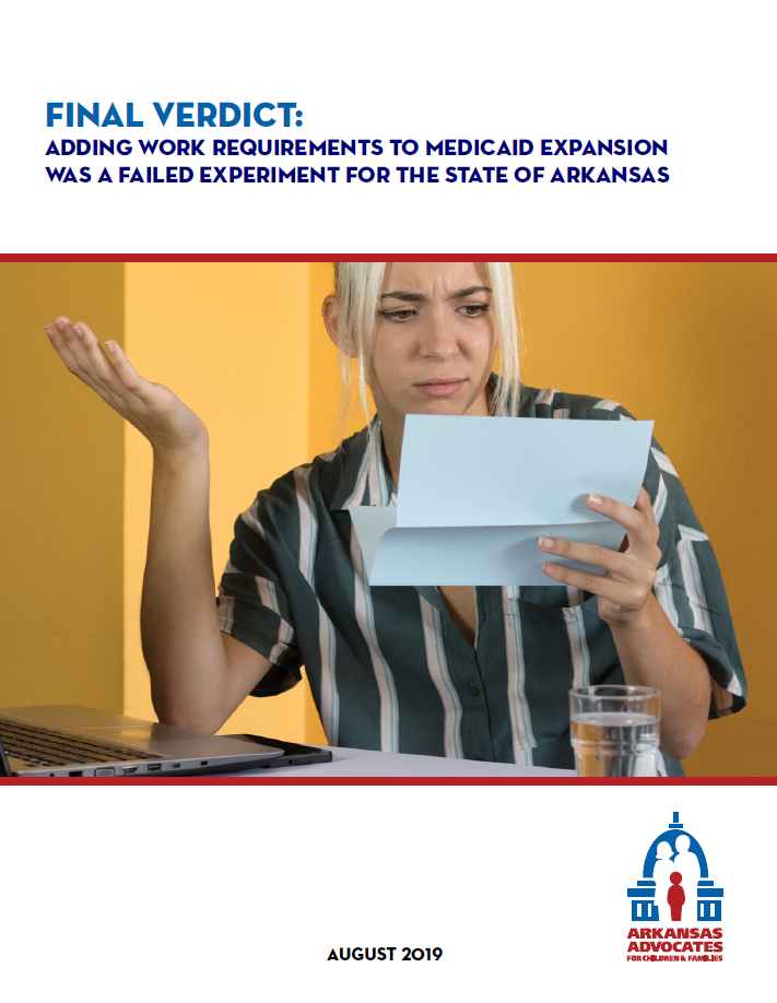 Final Verdict: Adding Work Requirements to Medicaid Expansion was a ...