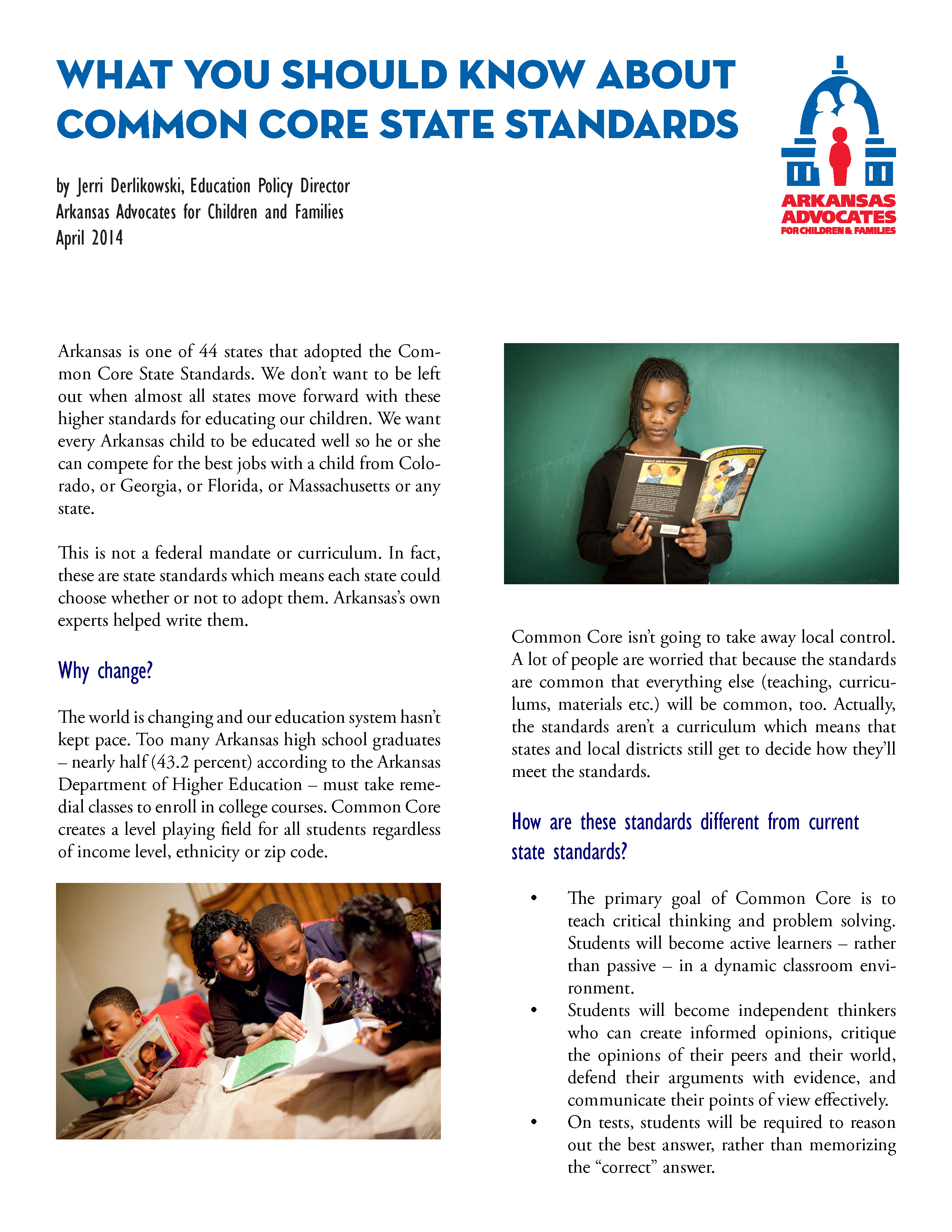 Common Core: What You Should Know About Common Core State Standards ...